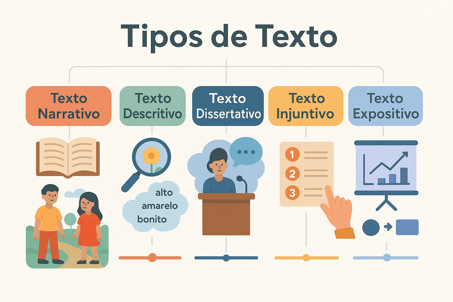 Identificação de Tipos de Texto: narrativo, descritivo, dissertativo ...